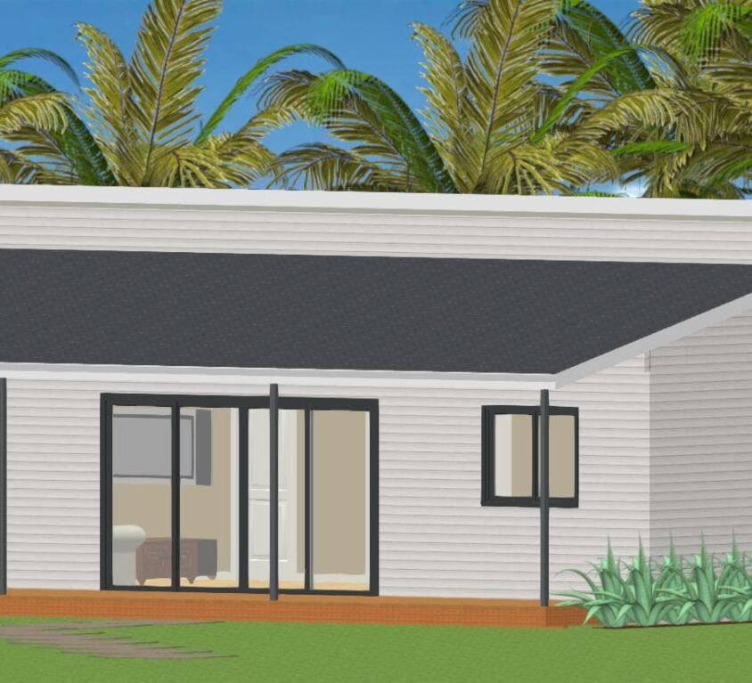 100m2 Granny Flat Designs | Frame Steel DIY Kit Granny Flats & Kit ...