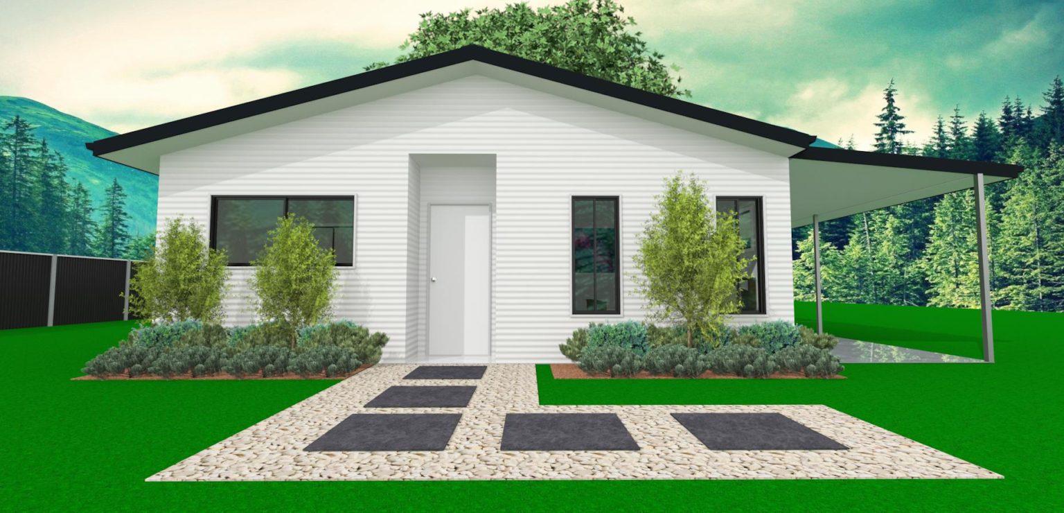 4 Bedroom Kit Home Brisbane – The Ranch | Frame Steel DIY Kit Granny ...